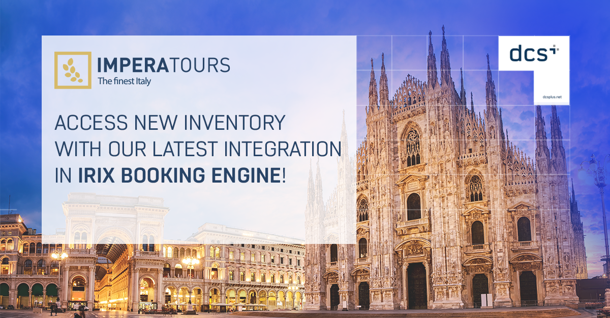 dcs plus | ImperaTours is now available in IRIX Booking Engine